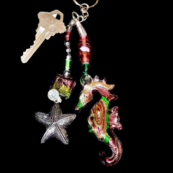 Shell We Sea Designs | Accessories | Beach Lover Muranolampwork Glass ...